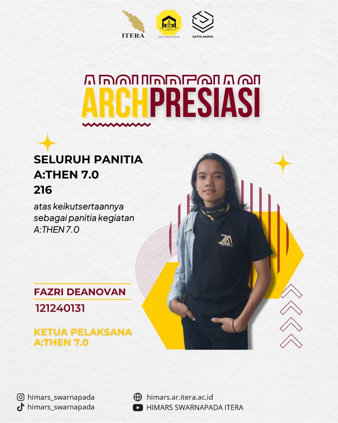 HIMARS SWARNAPADA ITERA – Himpunan Mahasiswa Arsitektur Institut ...